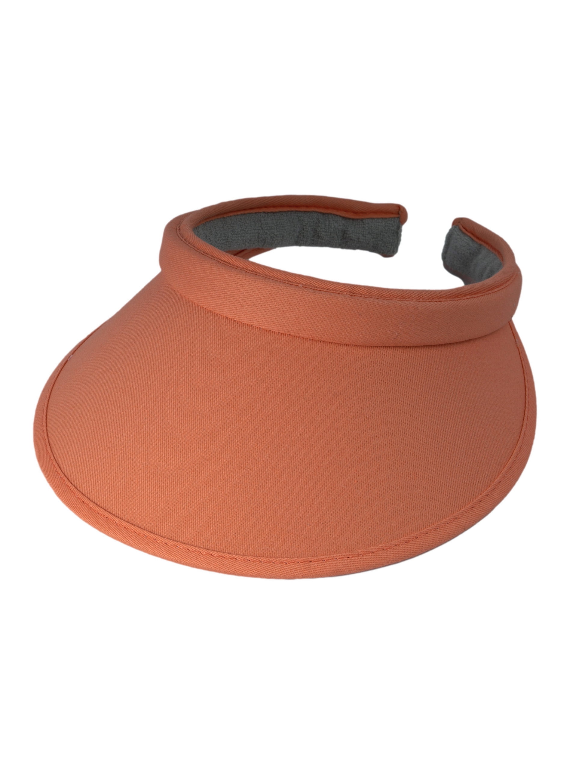 Top Headwear Sports Cotton Twill Clip-On Visor 3.5 Inch Wide Brim ...