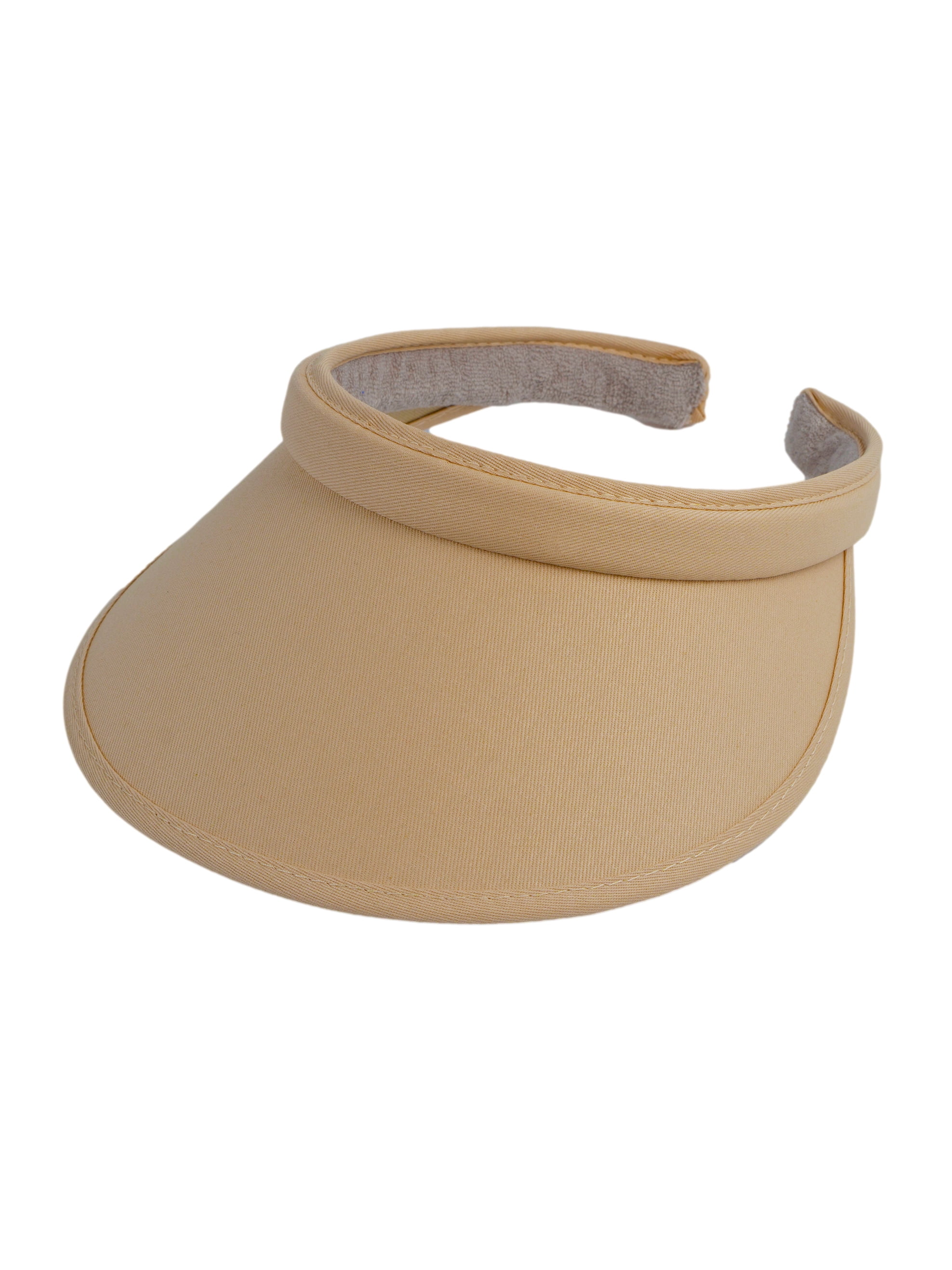 TopHeadwear Sports Cotton Twill Clip-On Visor, Sun Protection, Athletic ...