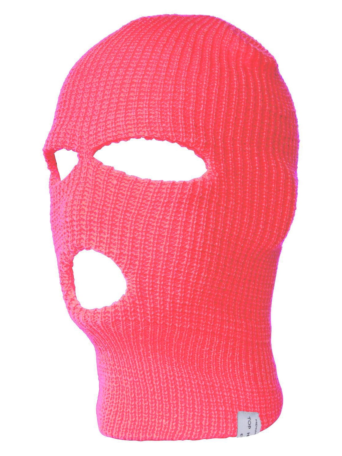 Top Headwear Three Hole Neon Colored Ski Mask -H. Pink - Walmart.com