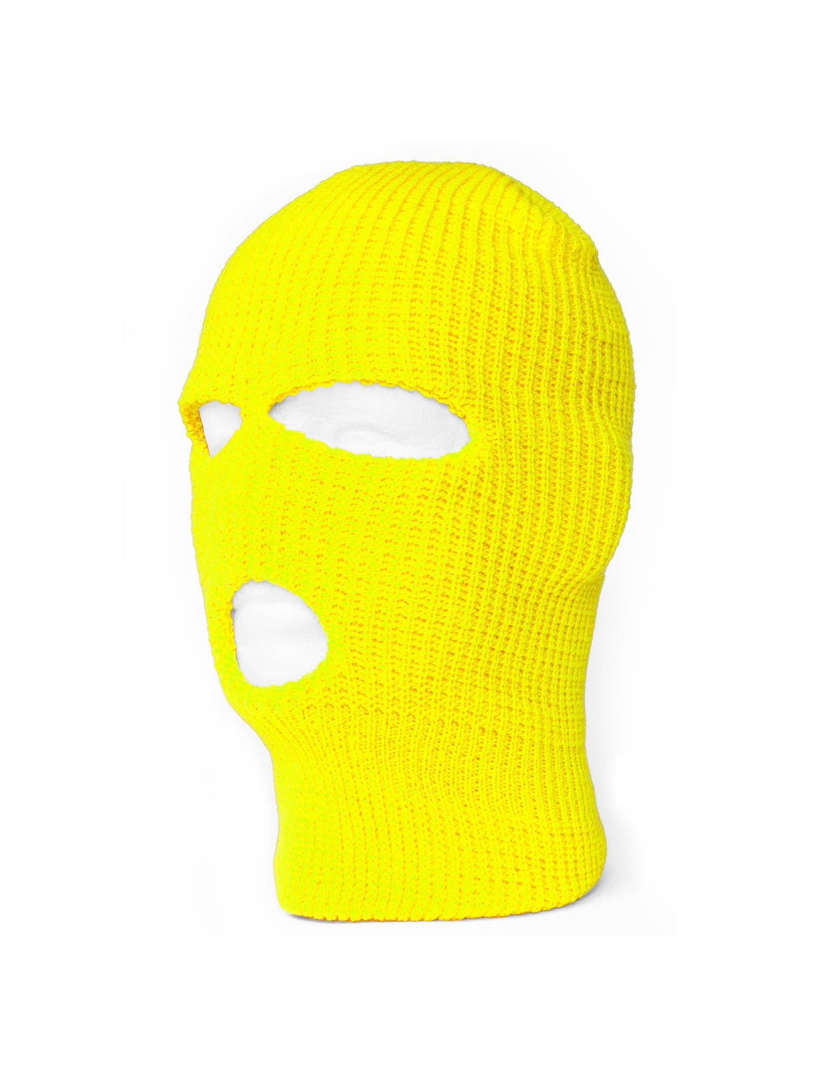 Top Headwear Neon Colored Balaclava Sports Ski Mask Three Holes ...