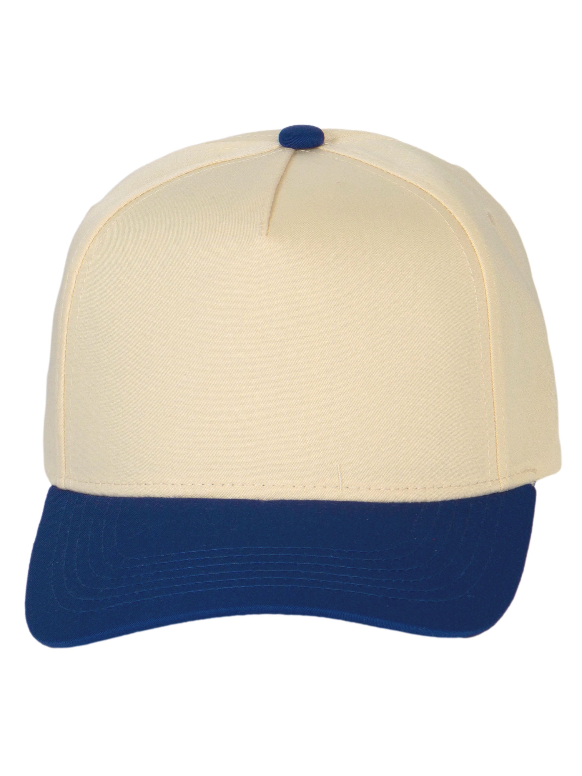 Top Headwear Throwback Heritage Snapback Hat - Two Tone Legacy Collection Baseball Cap, Royal ...