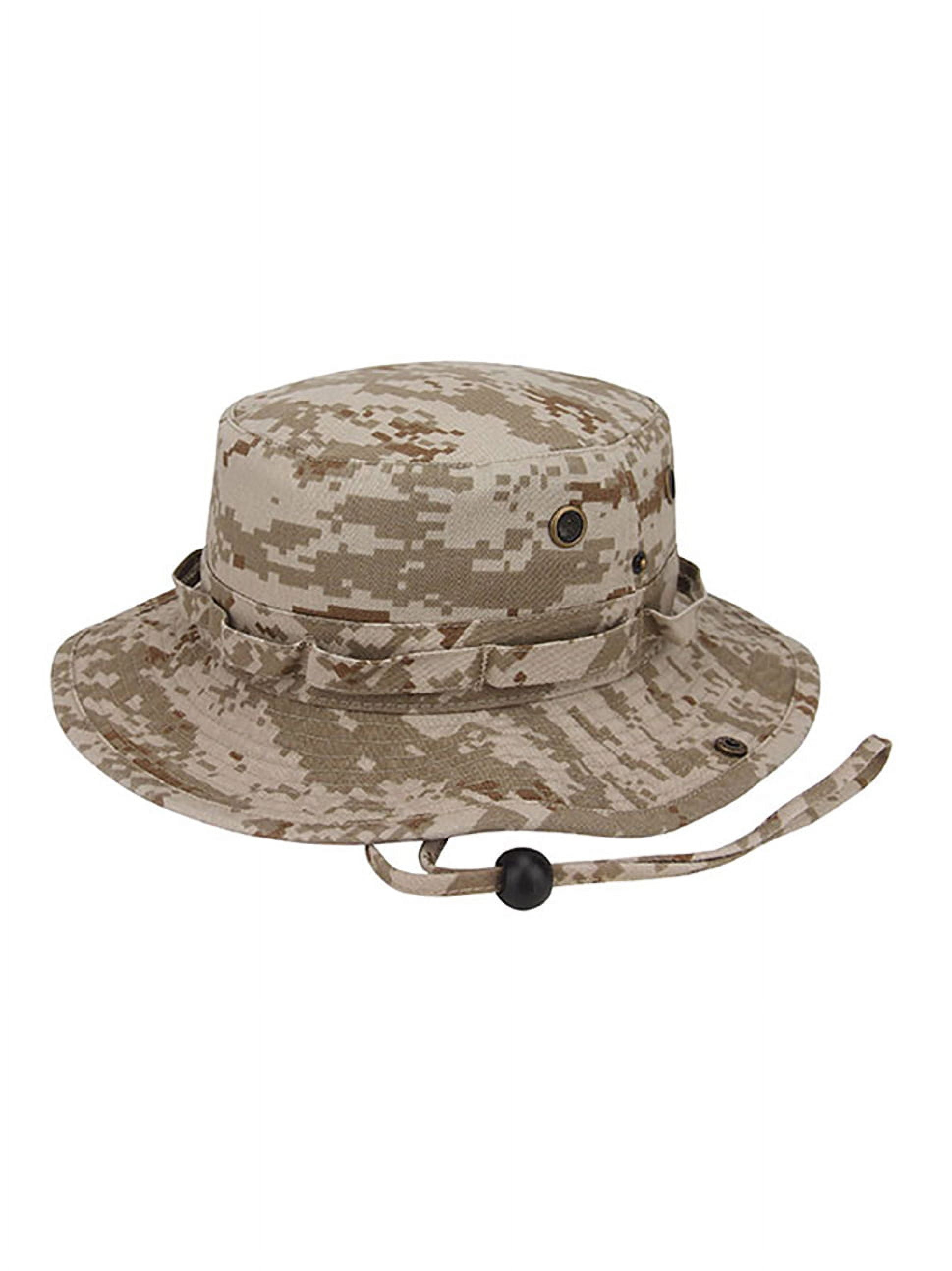 Top Headwear Washed Camouflage Twill Hunting Hat - Desert Digital ...