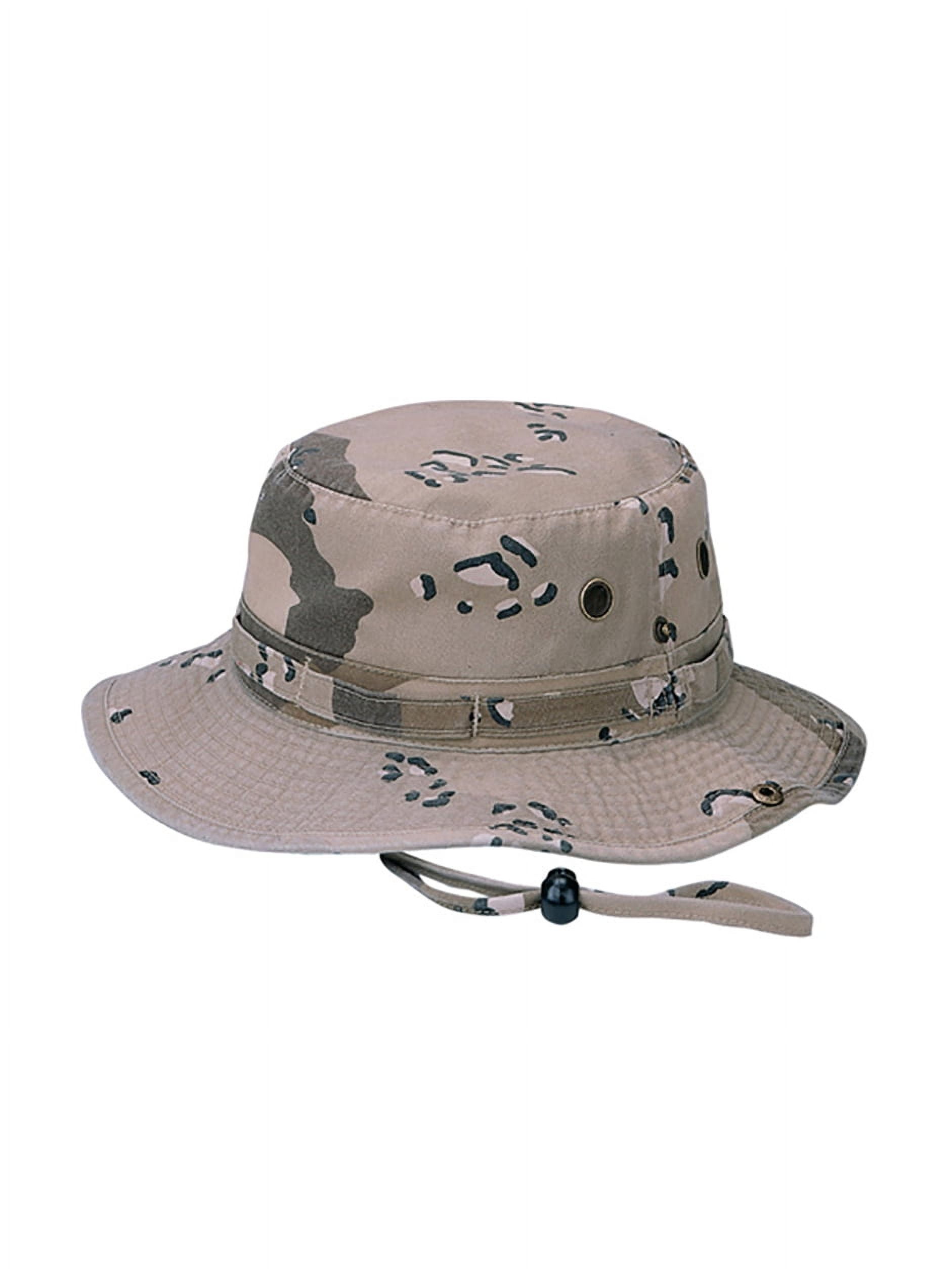 Top Headwear Washed Camouflage Twill Hunting Hat - Desert - Medium ...