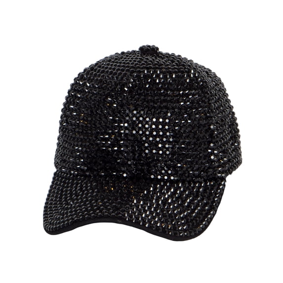 Top Headwear Women's Full Sparkle Rhinestone Gem Bling Baseball Cap ...