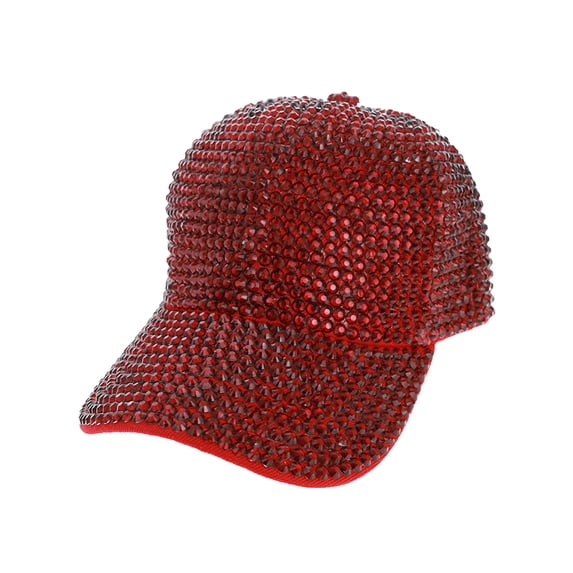 Top Headwear Women's Full Sparkle Rhinestone Gem Bling Baseball Cap ...