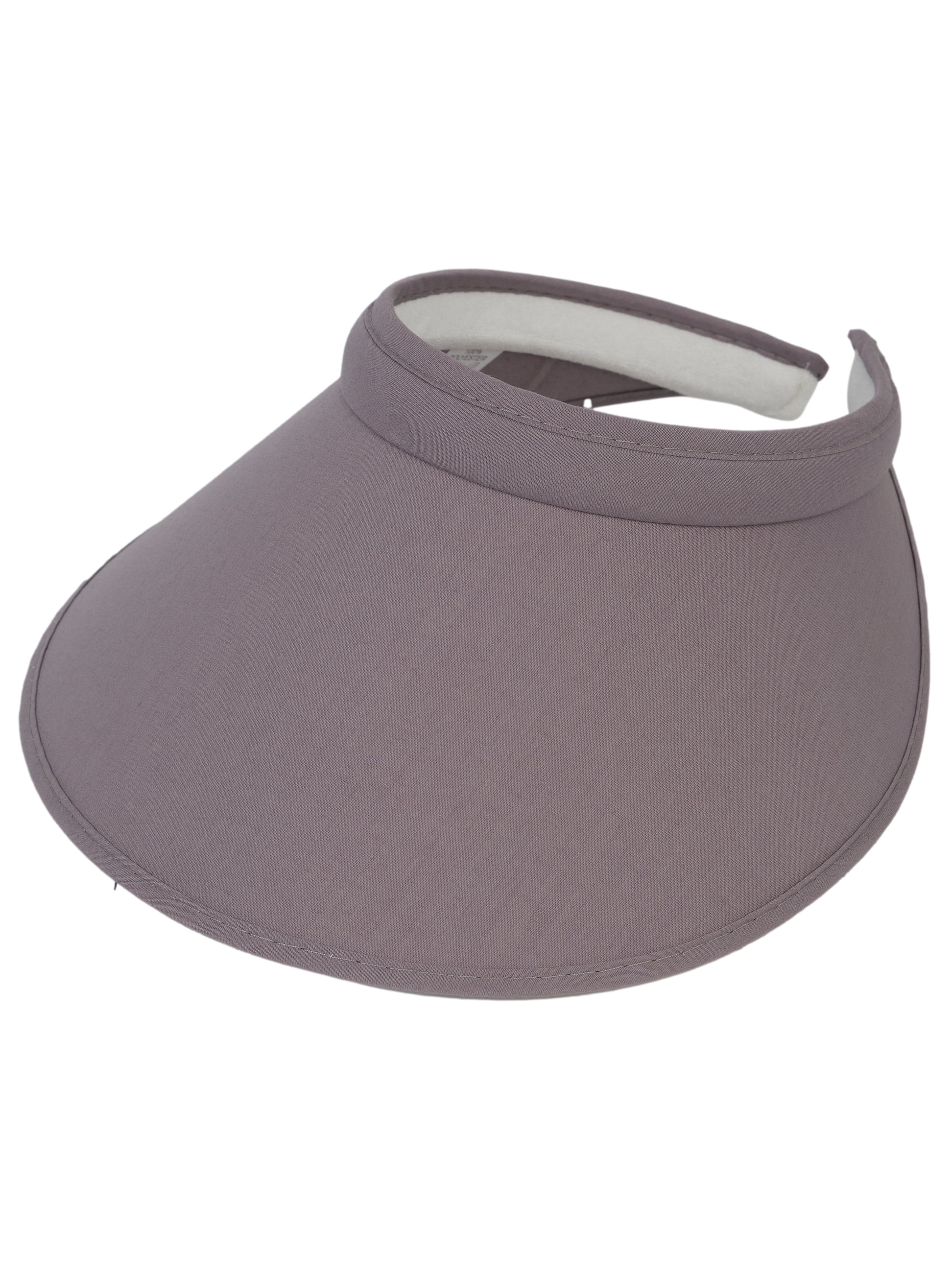Top Headwear Women's Wide Brim Visor - Sports 5 Inch Wide Clip On Cap ...