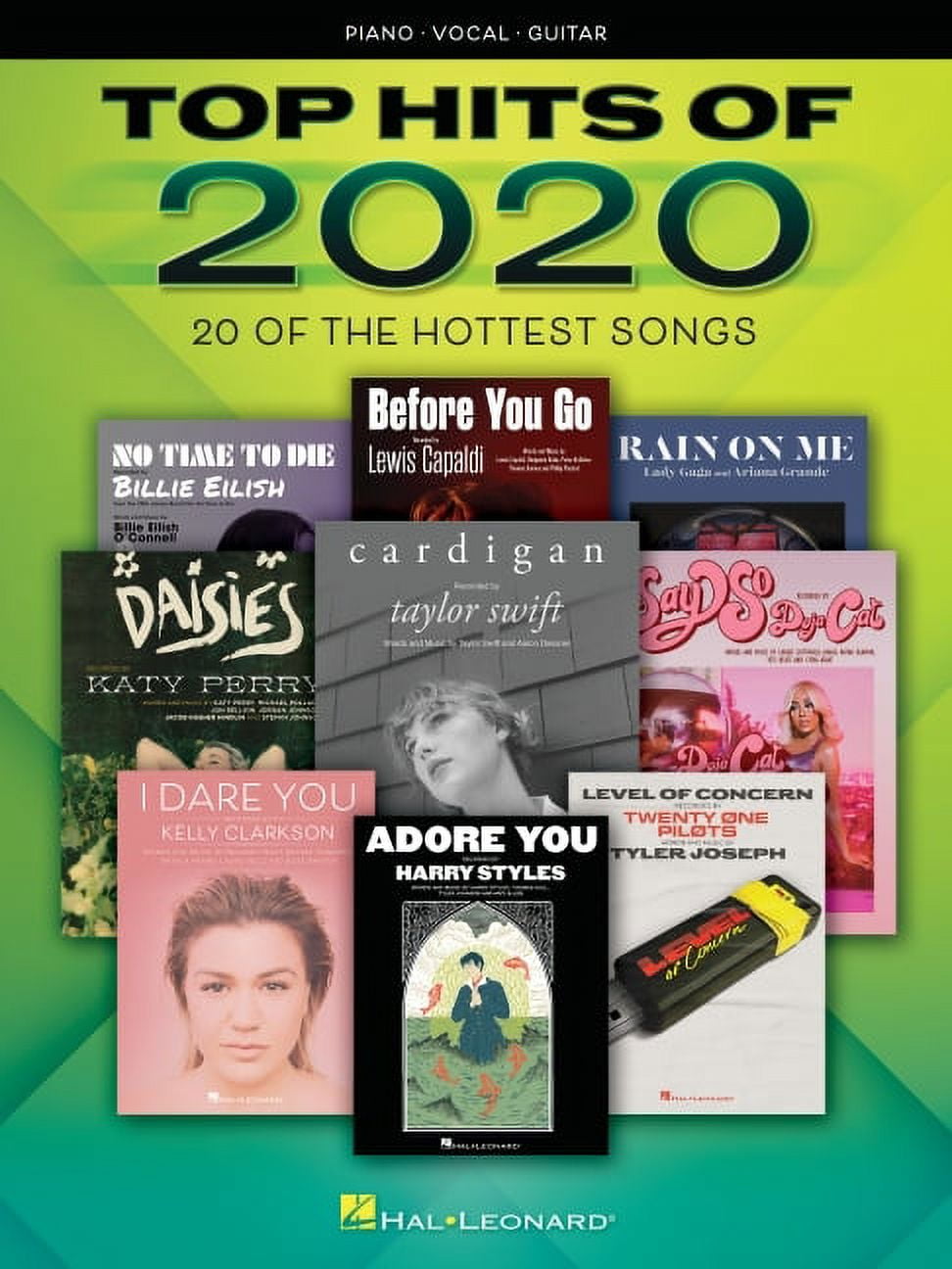 Top Hits of 2020: 20 of the Hottest Songs Arranged for Piano/Vocal ...