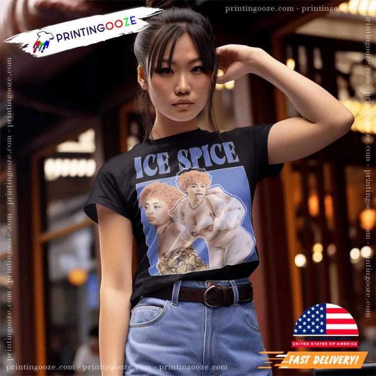 Top Kola Softstyle Ice Using Her Munch Ice Spice Shirt - Walmart.com