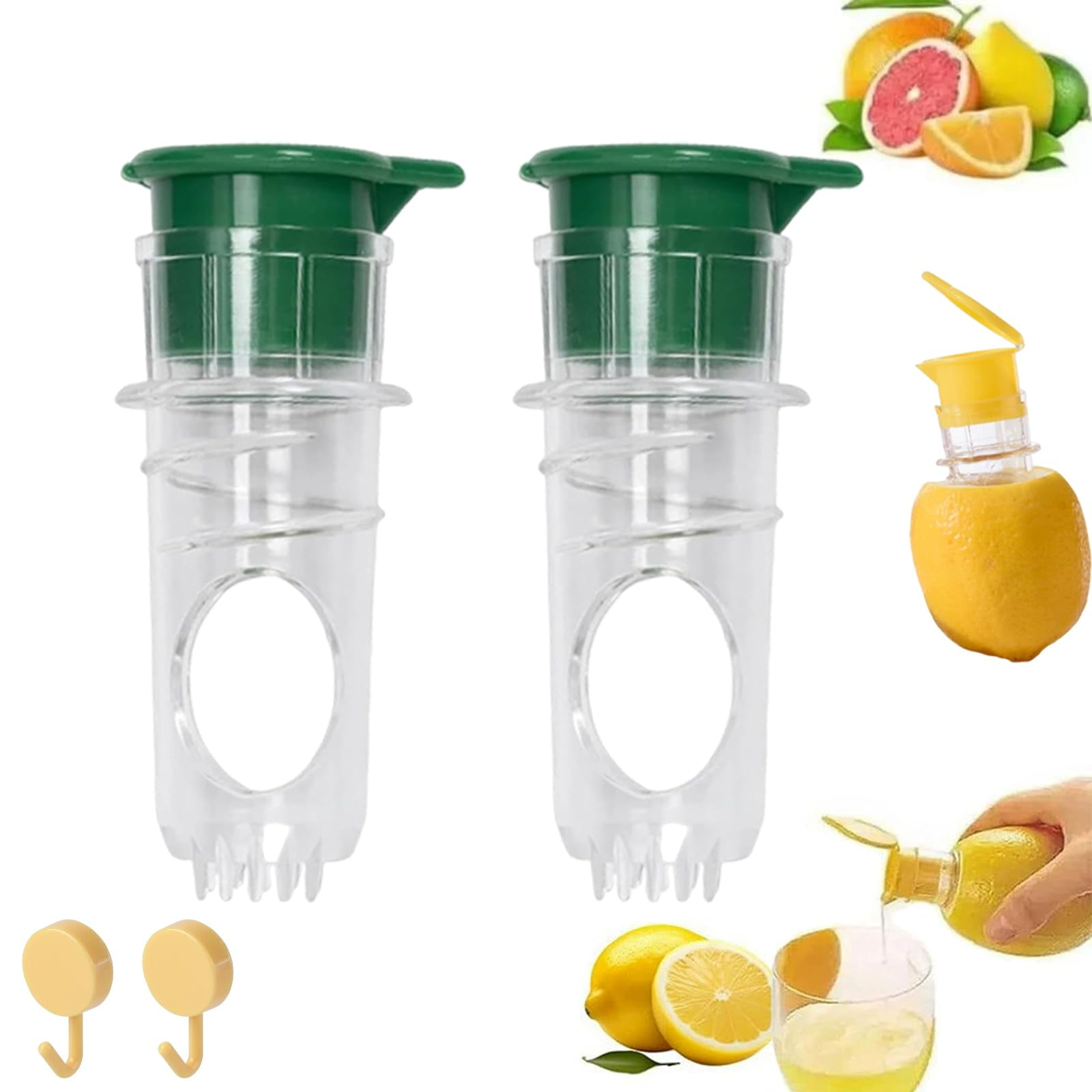Top Lemon Squeezer, 2025 New Screw-Top Lemon Squeezer, Portable Lemon ...