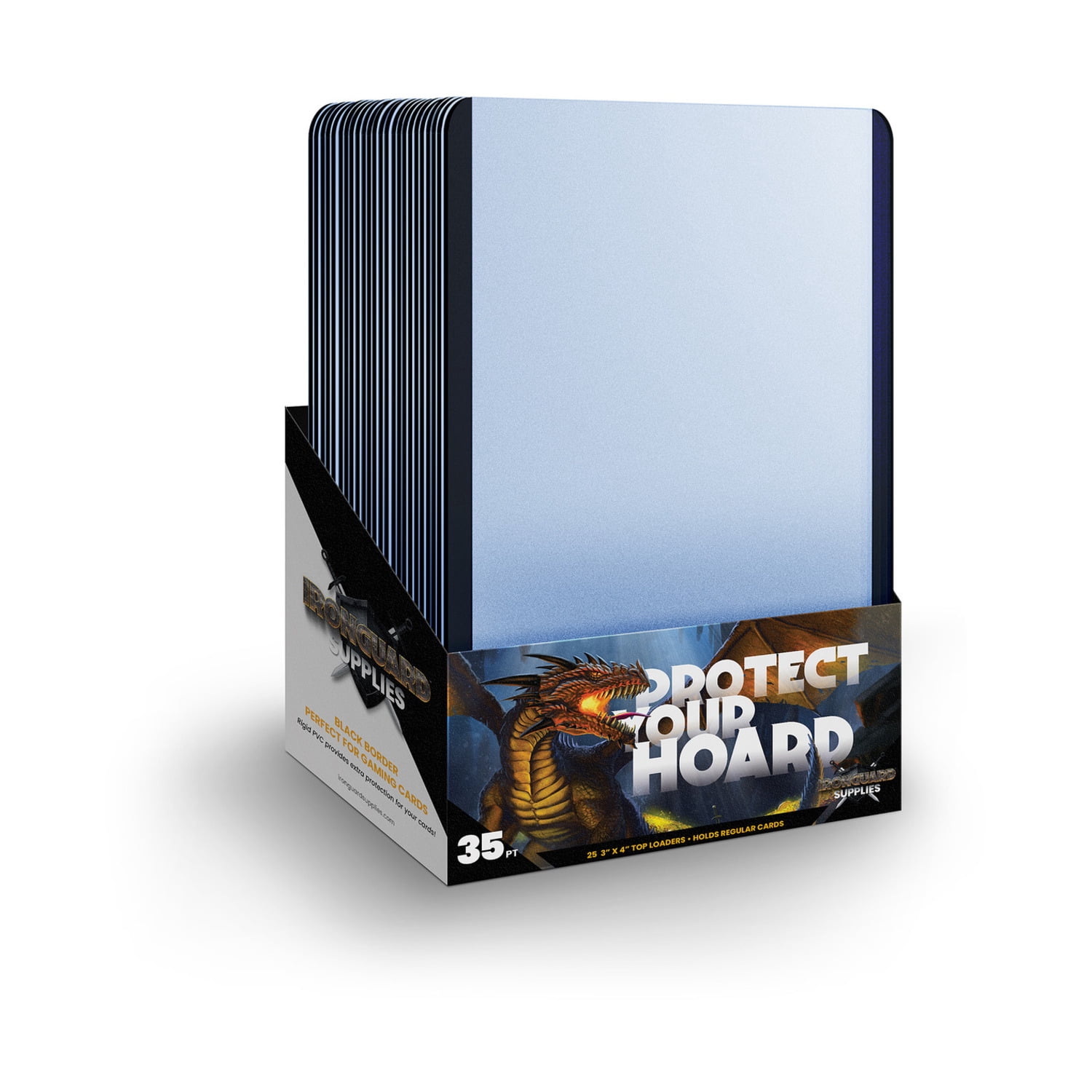 Top Loader 35Pt Retail Black Pack - Walmart.com