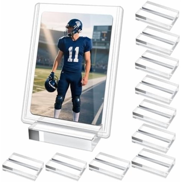 Top Loader Holder, Baseball Card Display Stand for Top Loader, Acrylic ...
