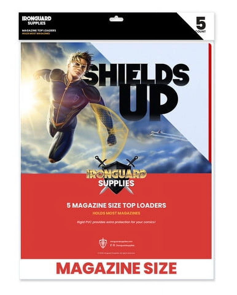 Ironguard Supplies Toploader - Magazine Size (5) New - Walmart.com