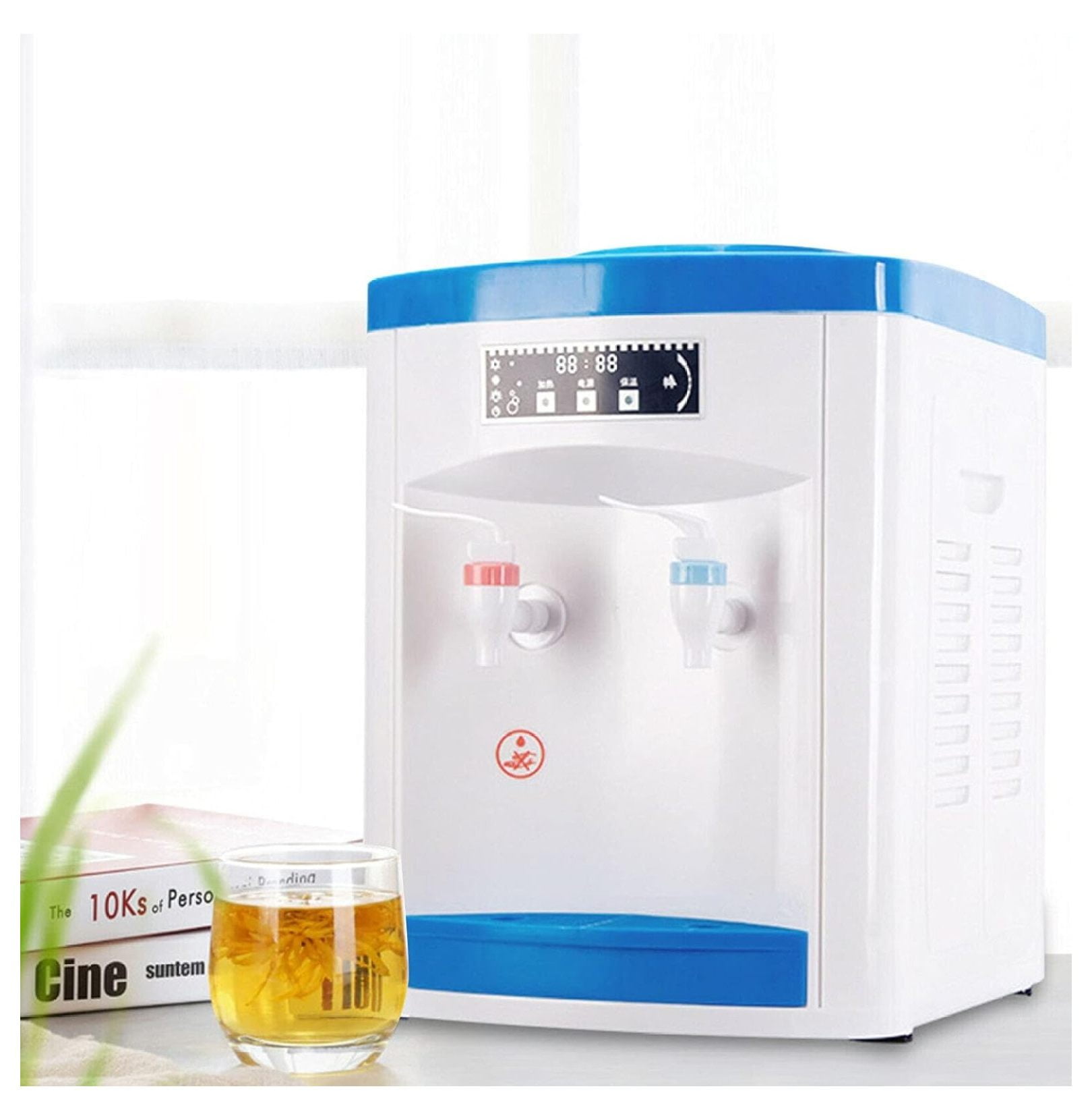 Top Loading Countertop Water Cooler Dispenser 5 Gallon Ice Hot Cold ...