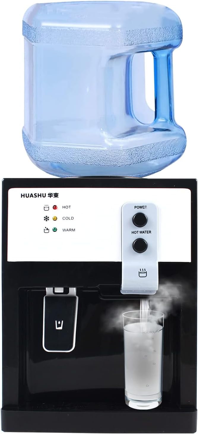 Top Loading Countertop Water Dispenser for 1 to 5 Gallon Bottle ...