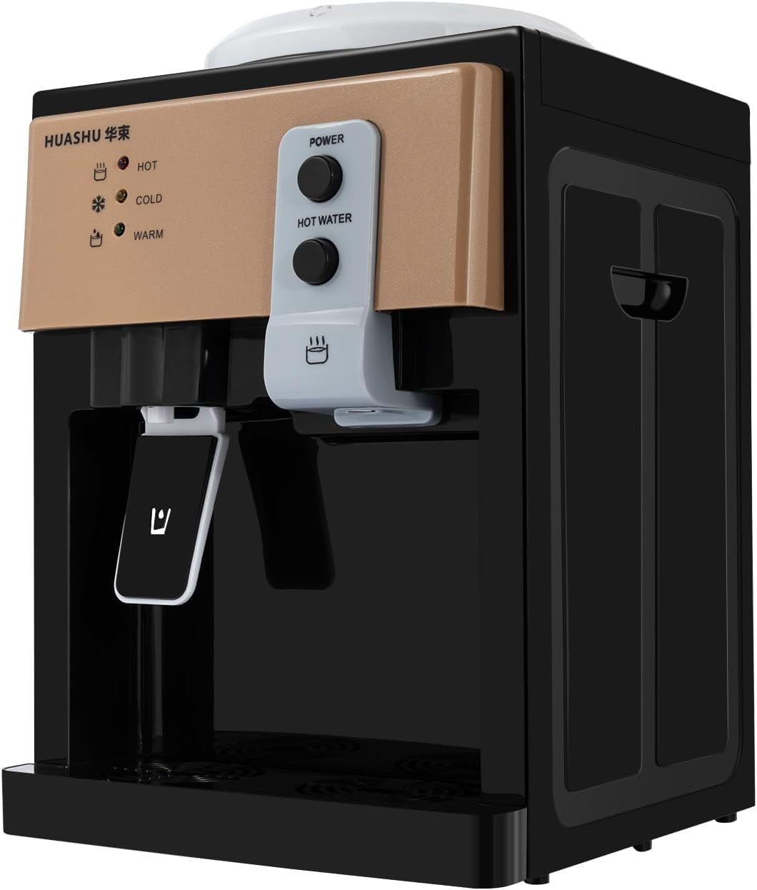 Top Loading Water Cooler Dispenser, 1.2-5 Gallon Mini Desktop Water ...