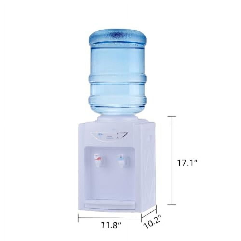Top Loading Water Cooler Dispenser, Hot Cold 5 Gallon Water Cooler with ...