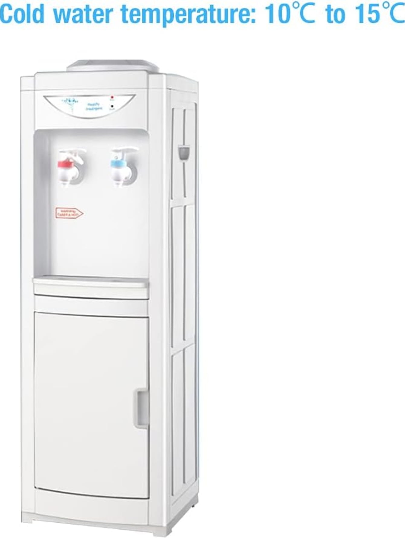 Top Loading Water Cooler Dispenser, Vertical Electric Hot & Cold Water ...