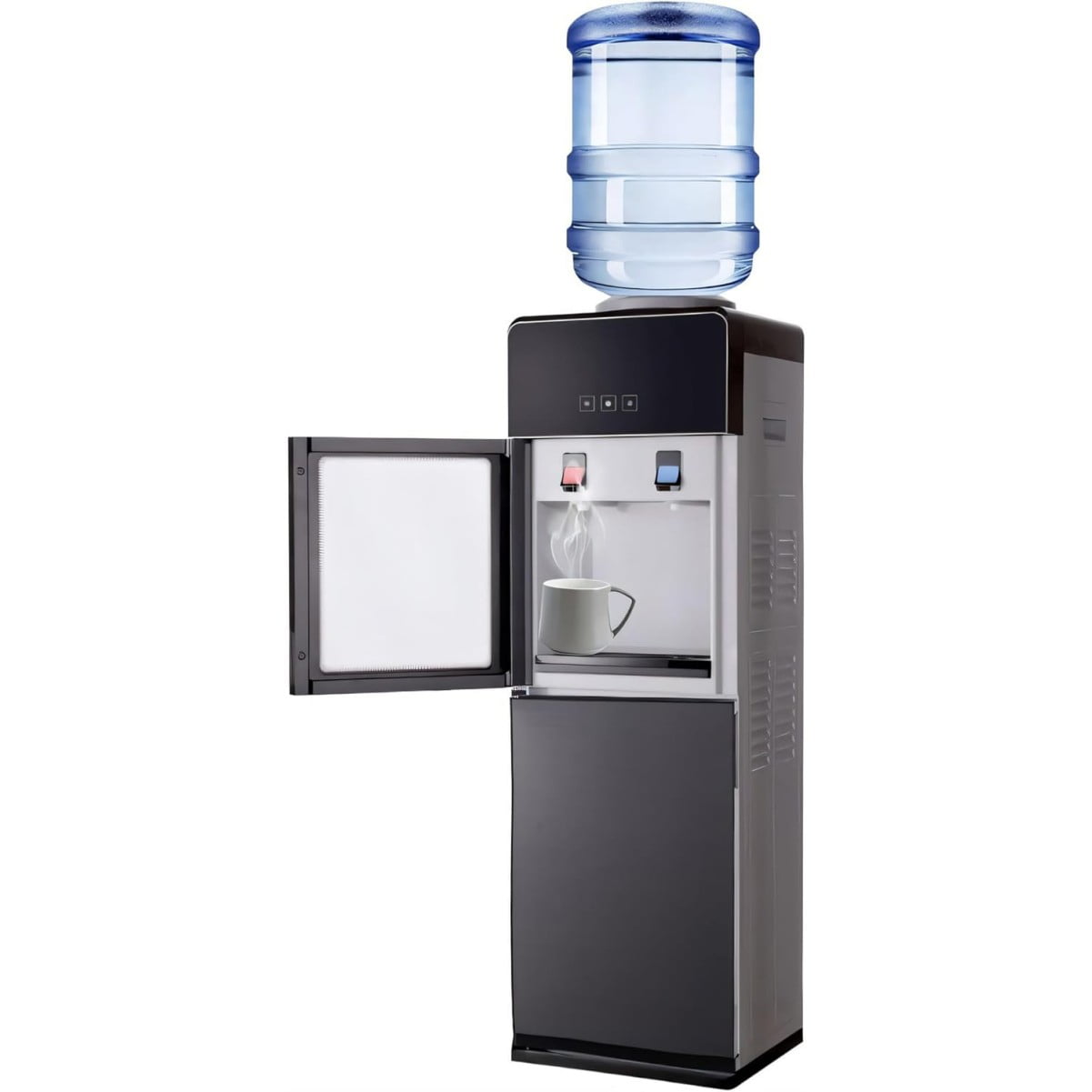 Top Loading Water Cooler Dispenser for 5 Gallon Bottle - Hot & Cold ...