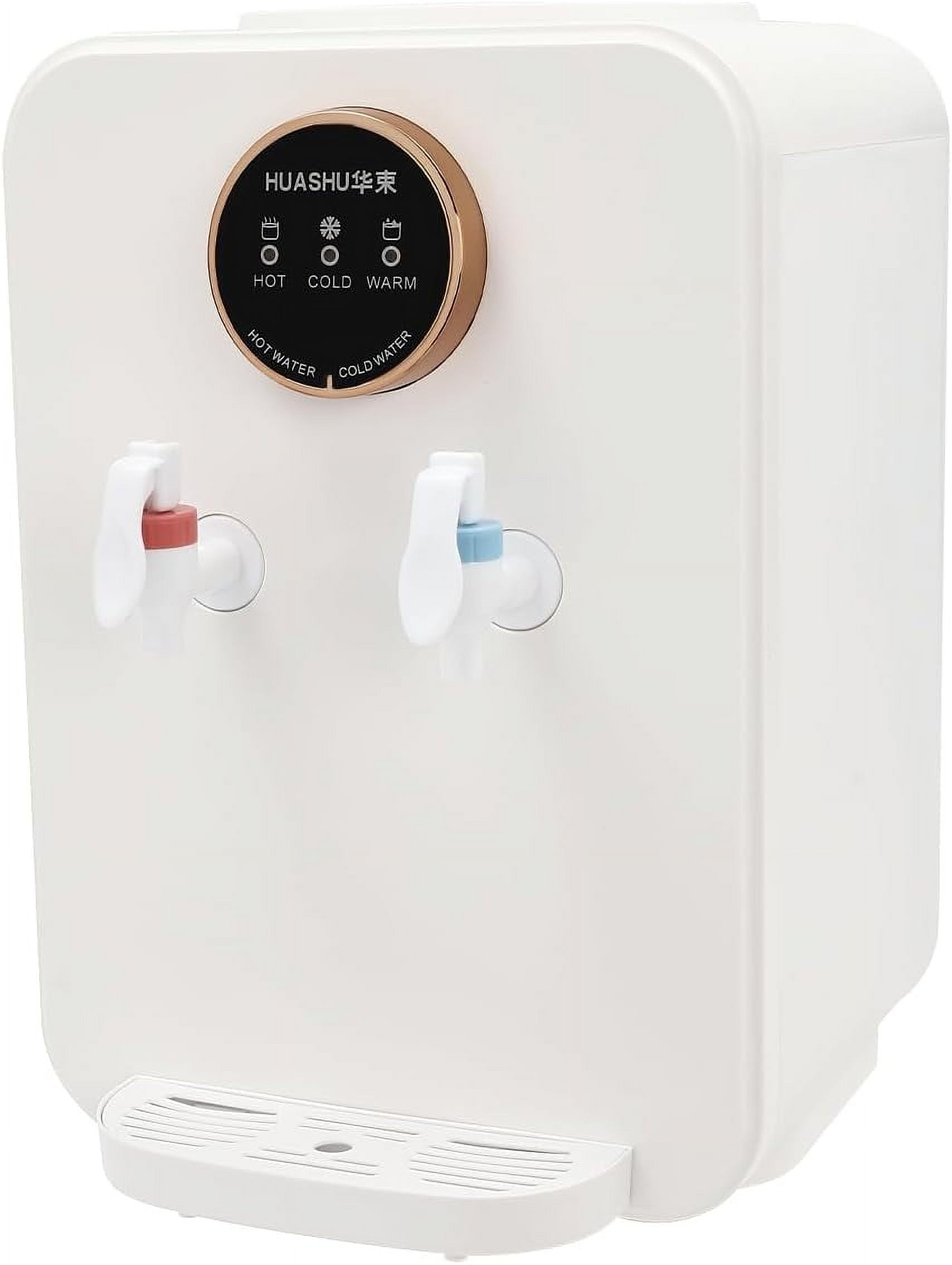 Top Loading Water Cooler Water Dispenser, Premium Countertop Water Dispenser for Hot/Cold ...