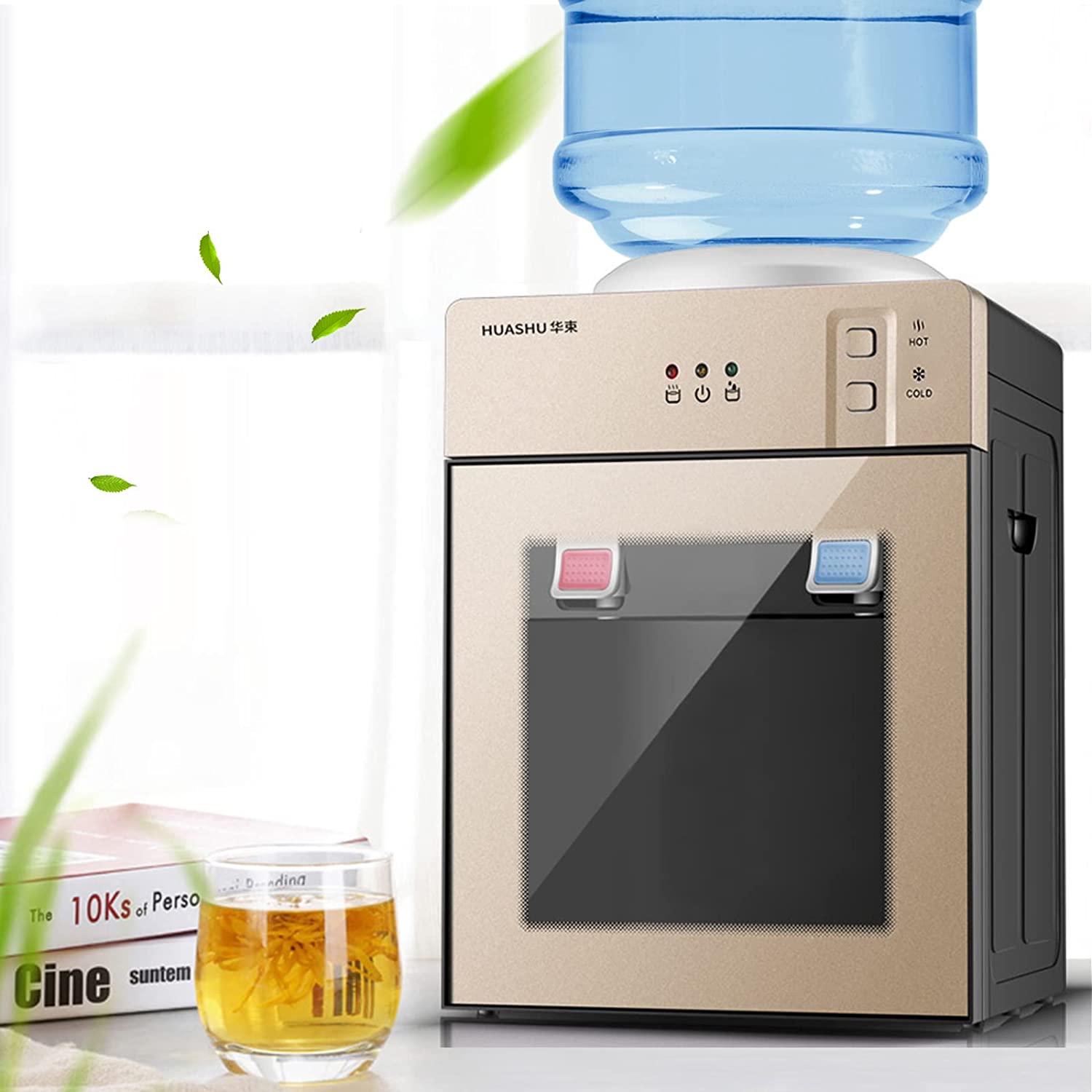 Top Loading Water Dispenser,3 in 1 Chiller Dispenser Mini Water Machine ...
