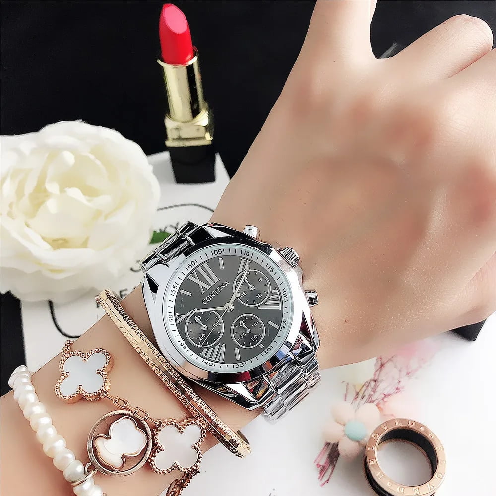 Top Luxury Brand Rose Gold Quartz Women's Watch Ladies Fashion Watch ...