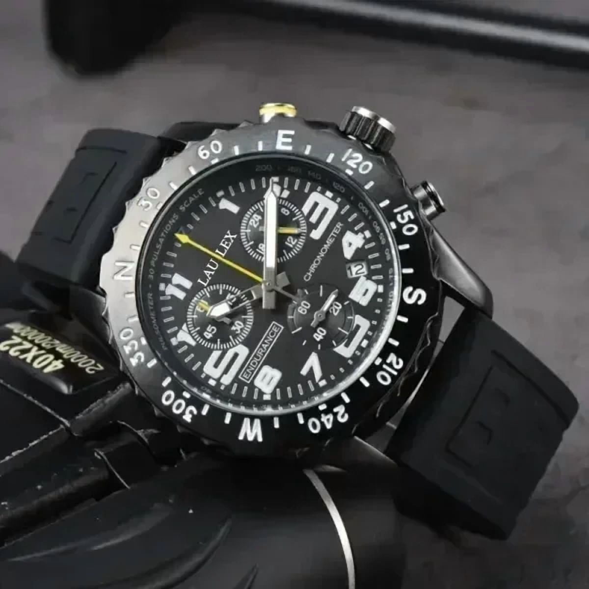 Top Luxury Men' Watch Quartz Endurance Pro Avenger Chronograph 44mm ...