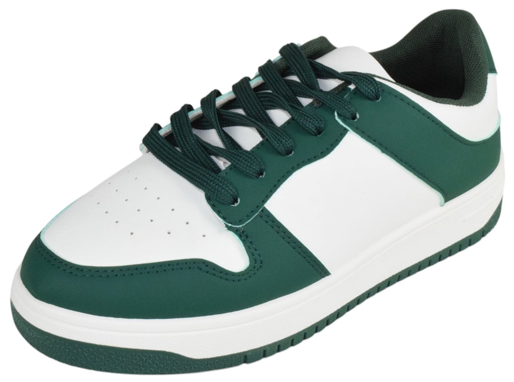 Top Moda Shoes Women Fashion Sneakers Two Tone Lace Up Sporty Design ...