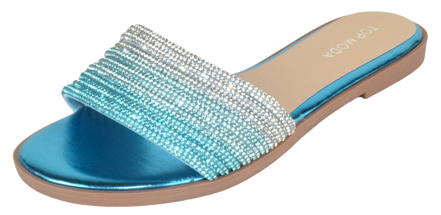 Top Moda Shoes Women Formal / Casual Flip Flops Sandals Bling ...