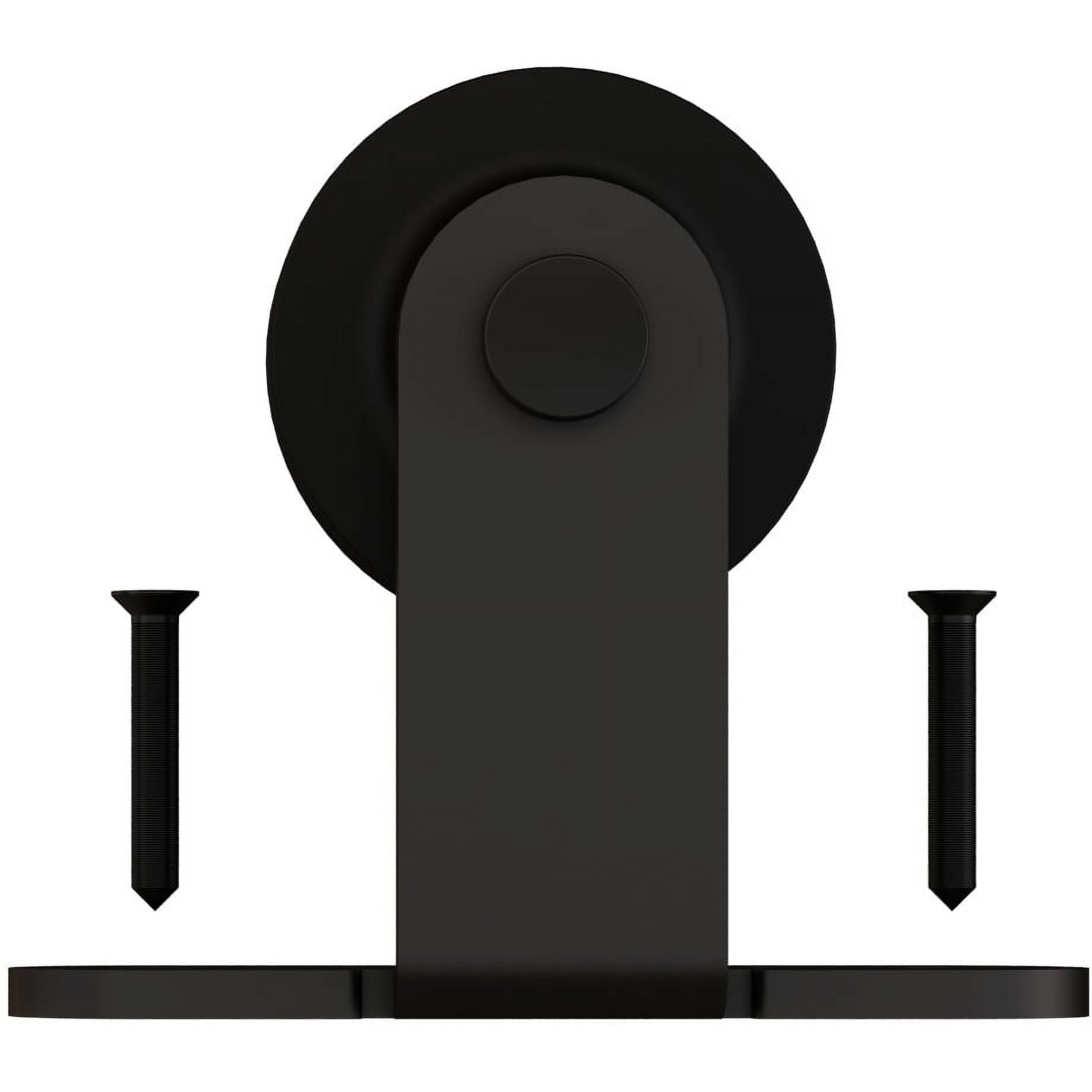 Top Mount Hanger with Fasteners (No Track), Matte Black by Stone Harbor ...