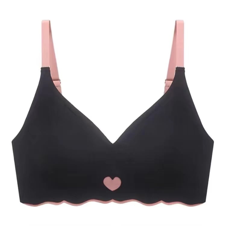 Top Non-marking Women's Bra Without Steel Ring Gathering Anti-sagging ...