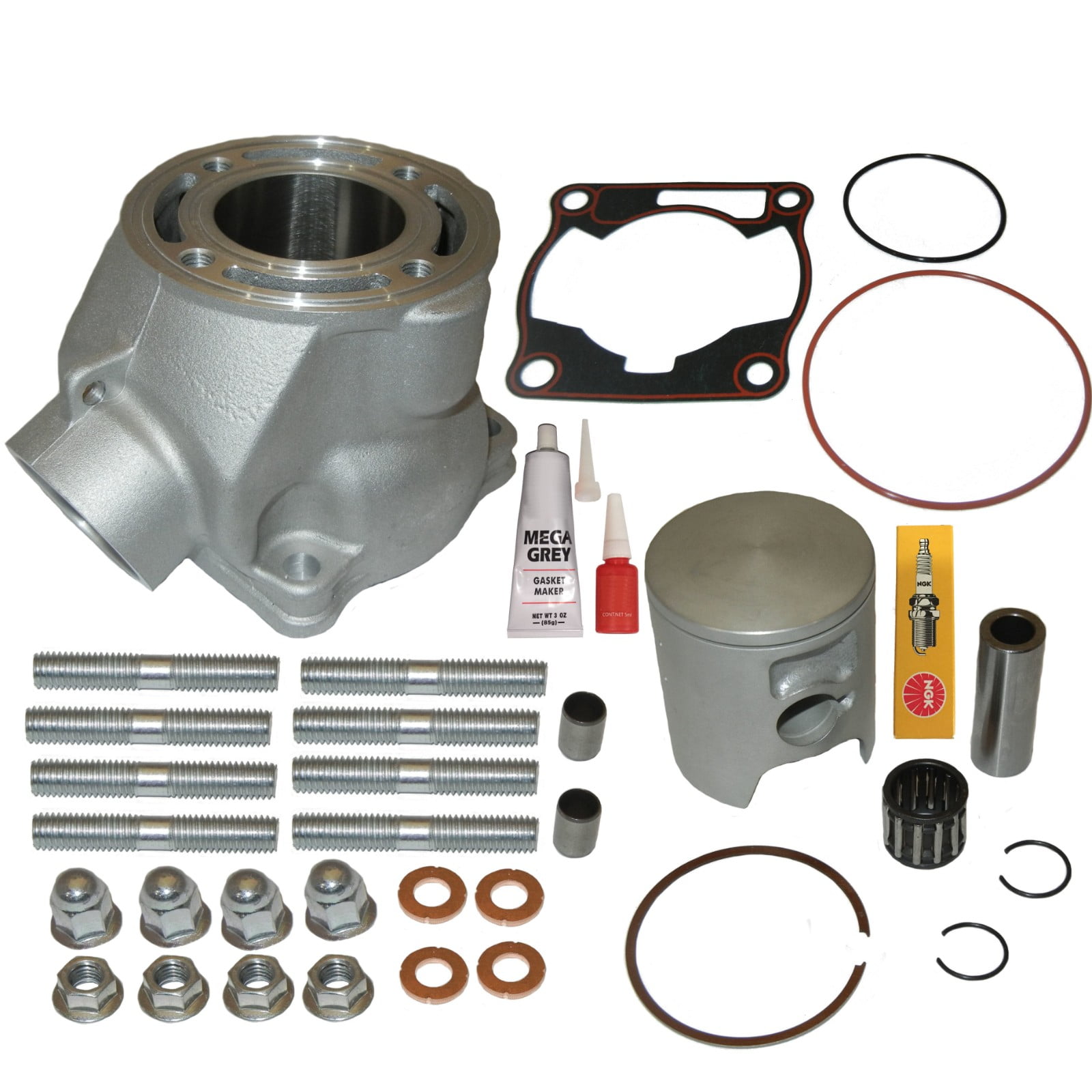 Top Notch Parts Cylinder Kit Fits 1993-2001 Yamaha YZ80 YZ 80 Rings ...