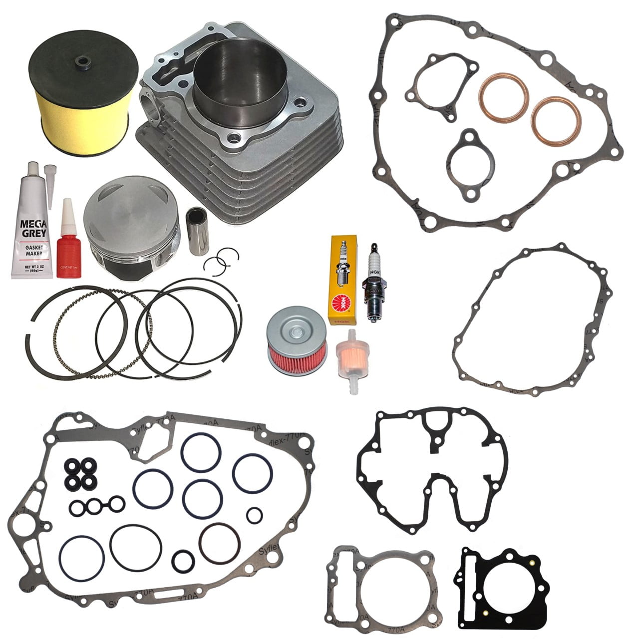 Top Notch Parts Honda Xr400r XR 400R 440cc Big Bore Cylinder Piston ...