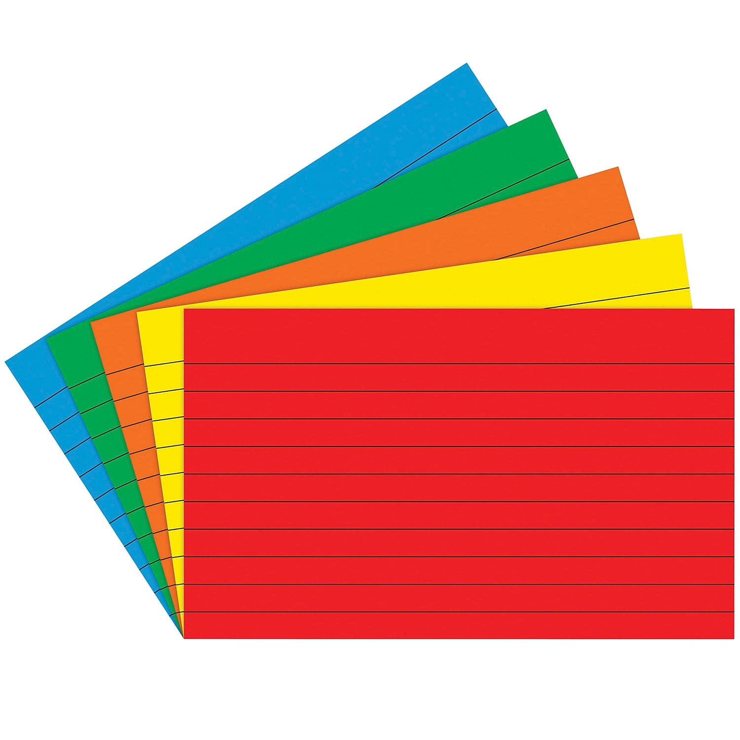 Top Notch Teacher Products TOP3662 Border Index Cards 3 X 5 Lined ...