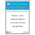 Top Notch Teacher Products White Chart Tablet 1 1/2" Ruled, 3/pkg ...