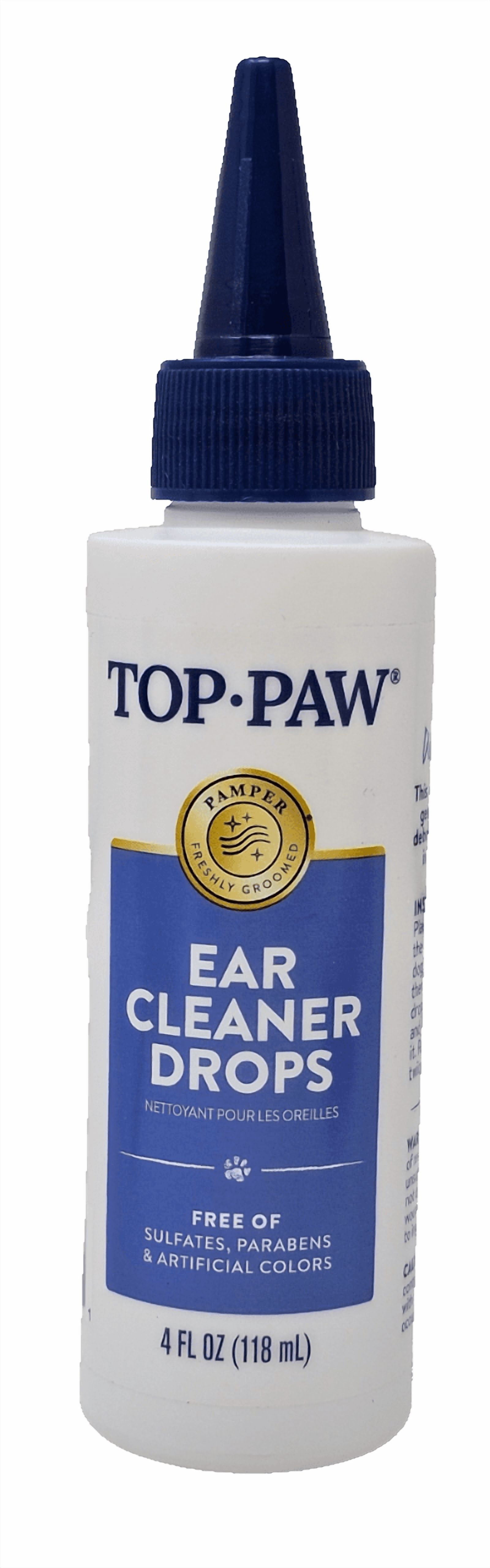 Top Paw Ear Cleaner Drops for Dogs, 4 Ounces - Walmart.com