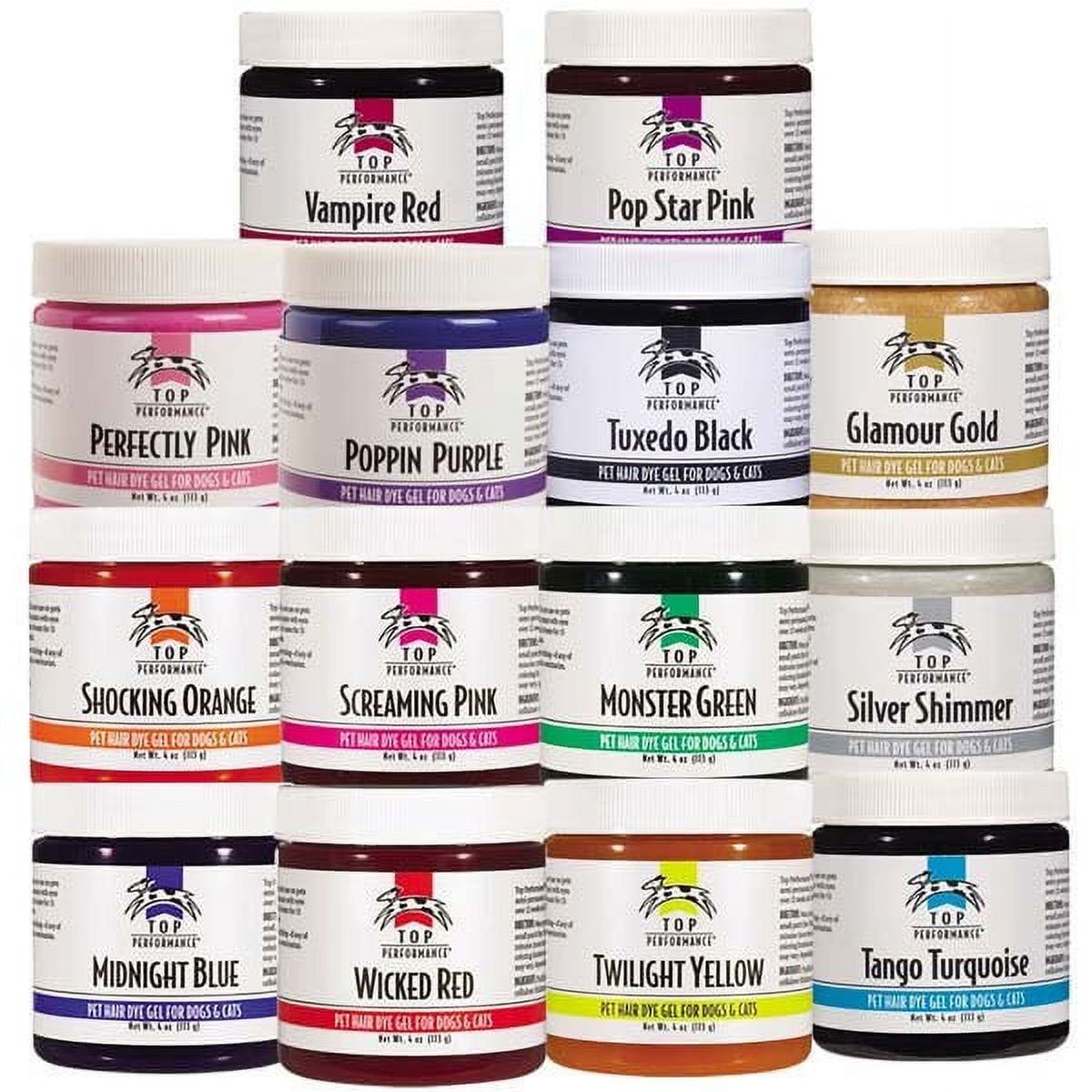 Top Performance Hair Dye Gel 4oz Vampire Red - Walmart.com