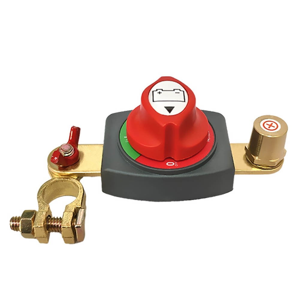 Top Post Battery Disconnect Switch, 12-48V Heavy-Duty Marine Battery ...