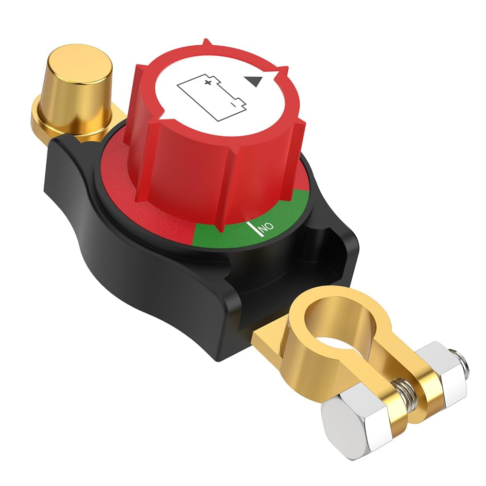 Top Post Battery Disconnect Switch, MecRecare Car Battery Disconnect ...
