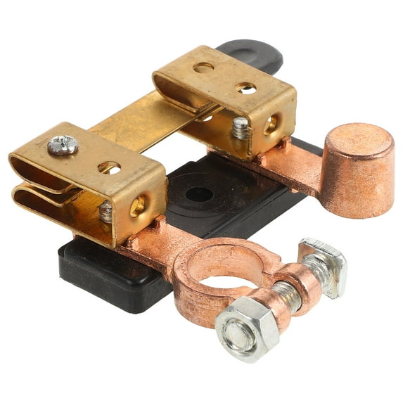 FONDOTIN Battery Disconnect Switch for Boats, Brass Construction, Easy ...