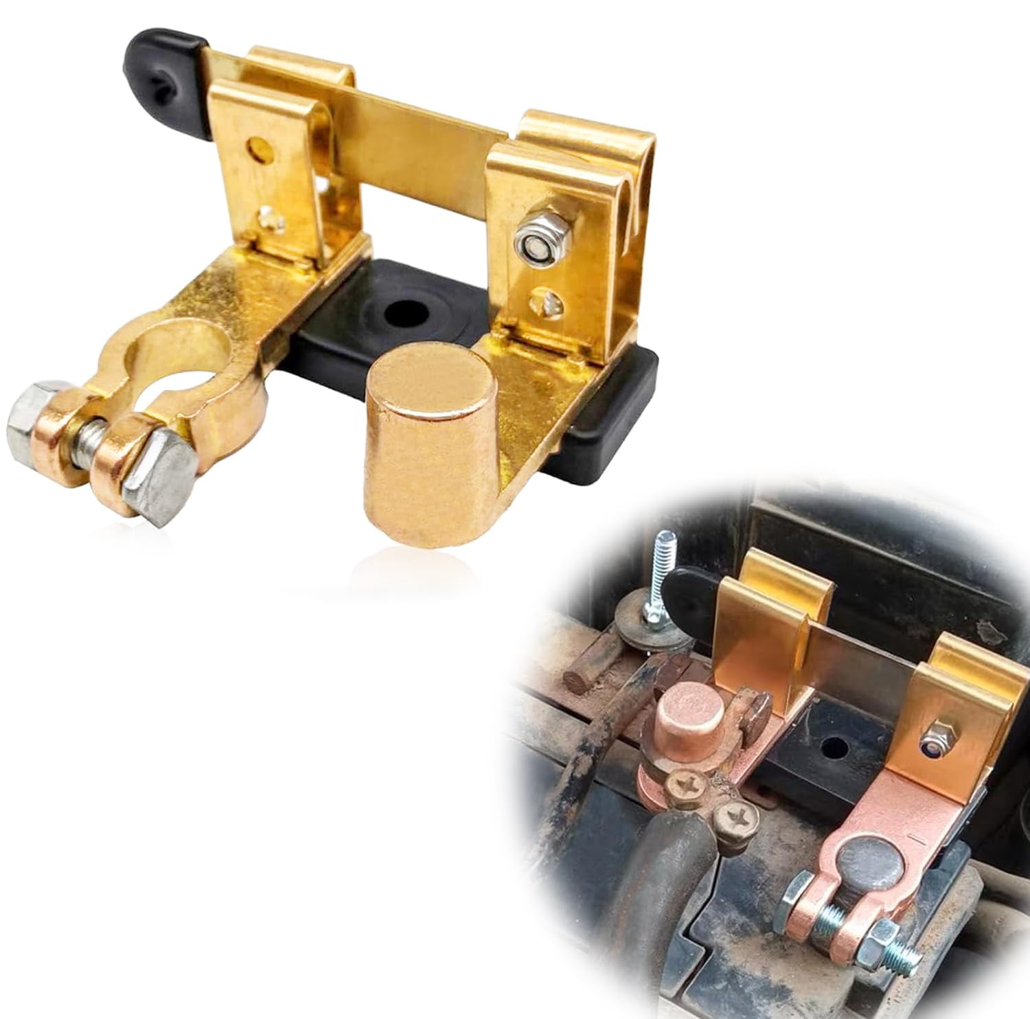 Top Post Knife Blade Master Switch, Solid Brass Knife Blade Master ...