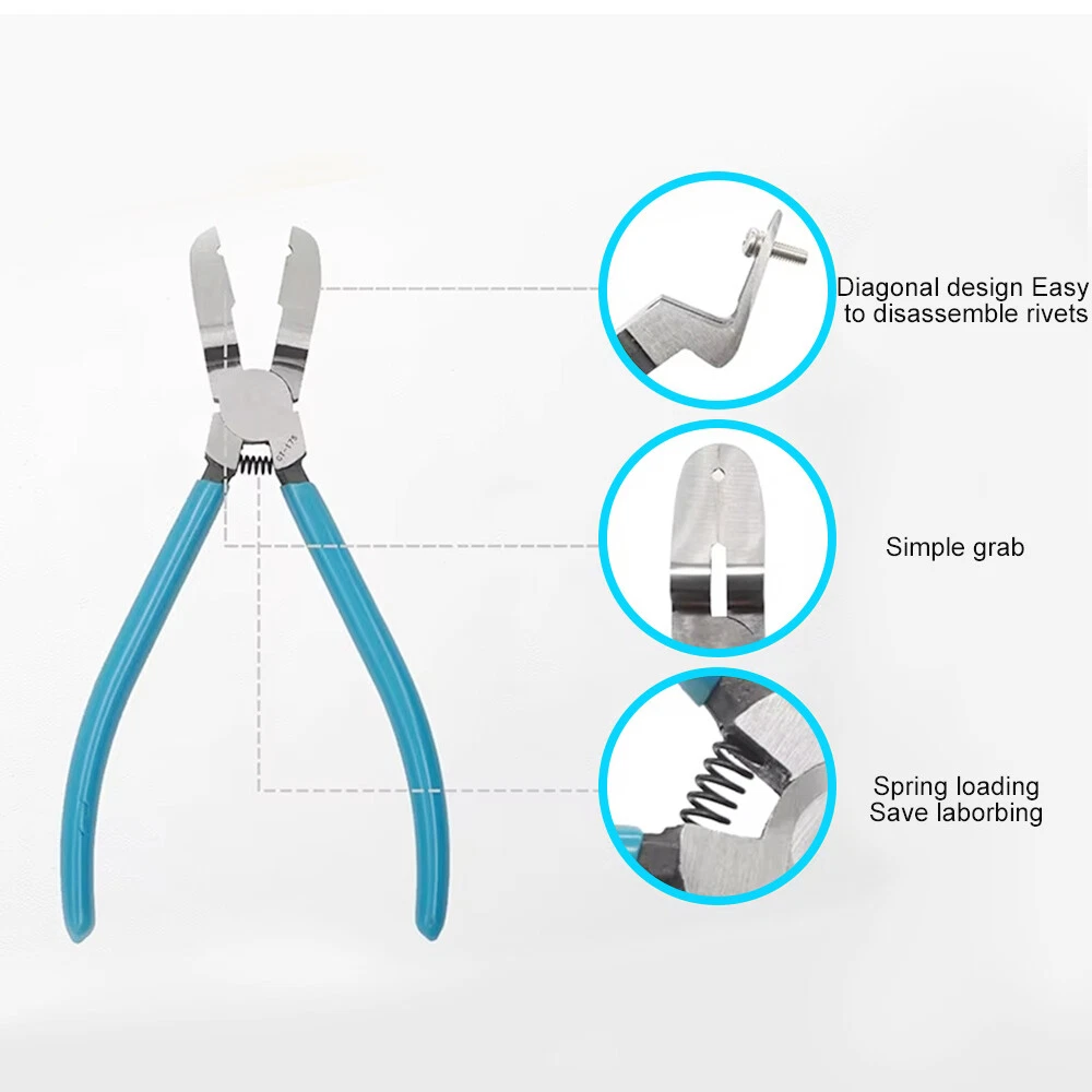 Top Push Pin Pliers Panel Clip Removal Pliers Kit Rivet Trim Clip ...