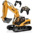 Top Race 15 Ch Full Functional RC Excavator, Construction Tractor Toy ...