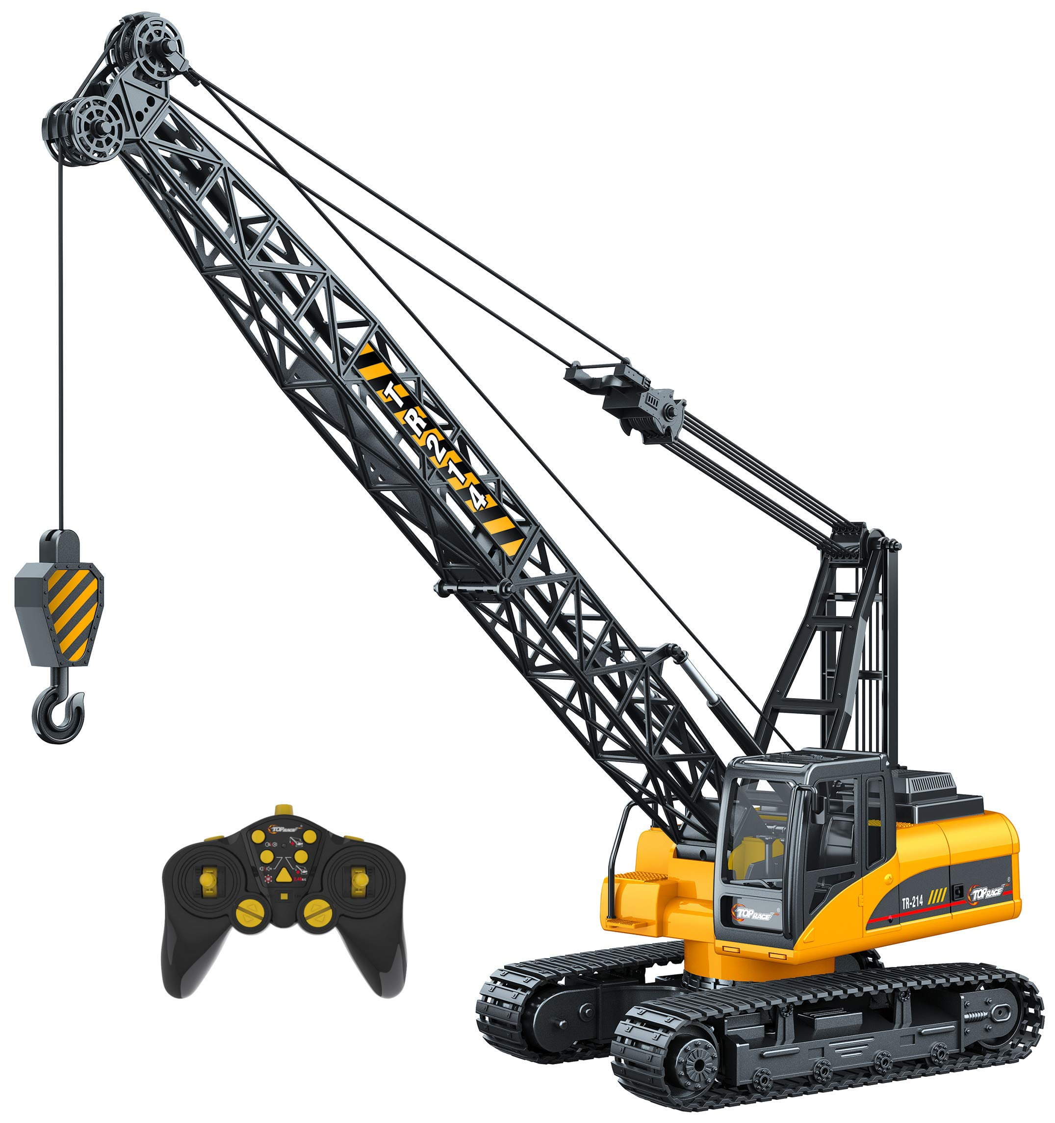 Top Race 15 Channel Remote Control Crane Toy for Kids, 1:14 Scale ...