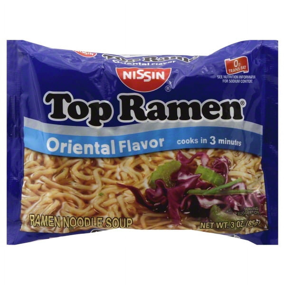 Top Ramen, Instant Oriental Flavored Noodles - Walmart.com
