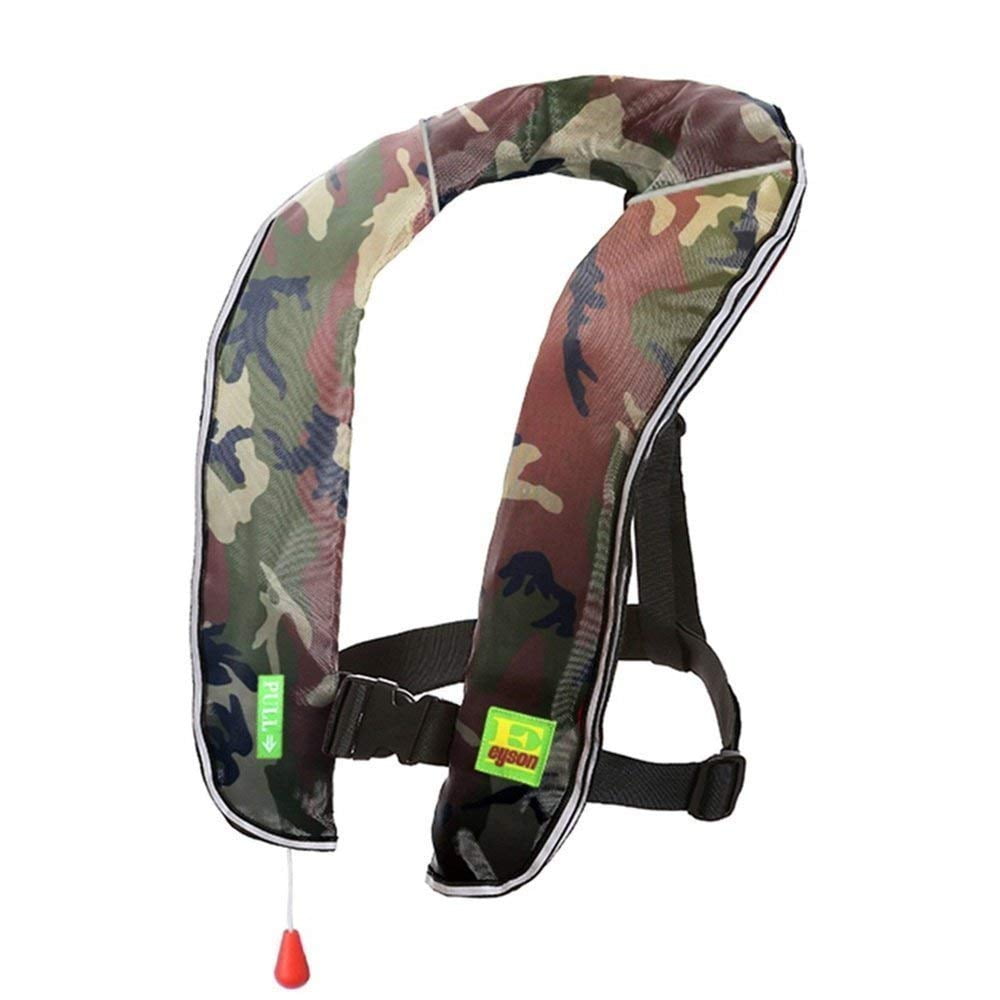 Top Safety Adult Life Jacket with Whistle - Auto Version Inflatable ...