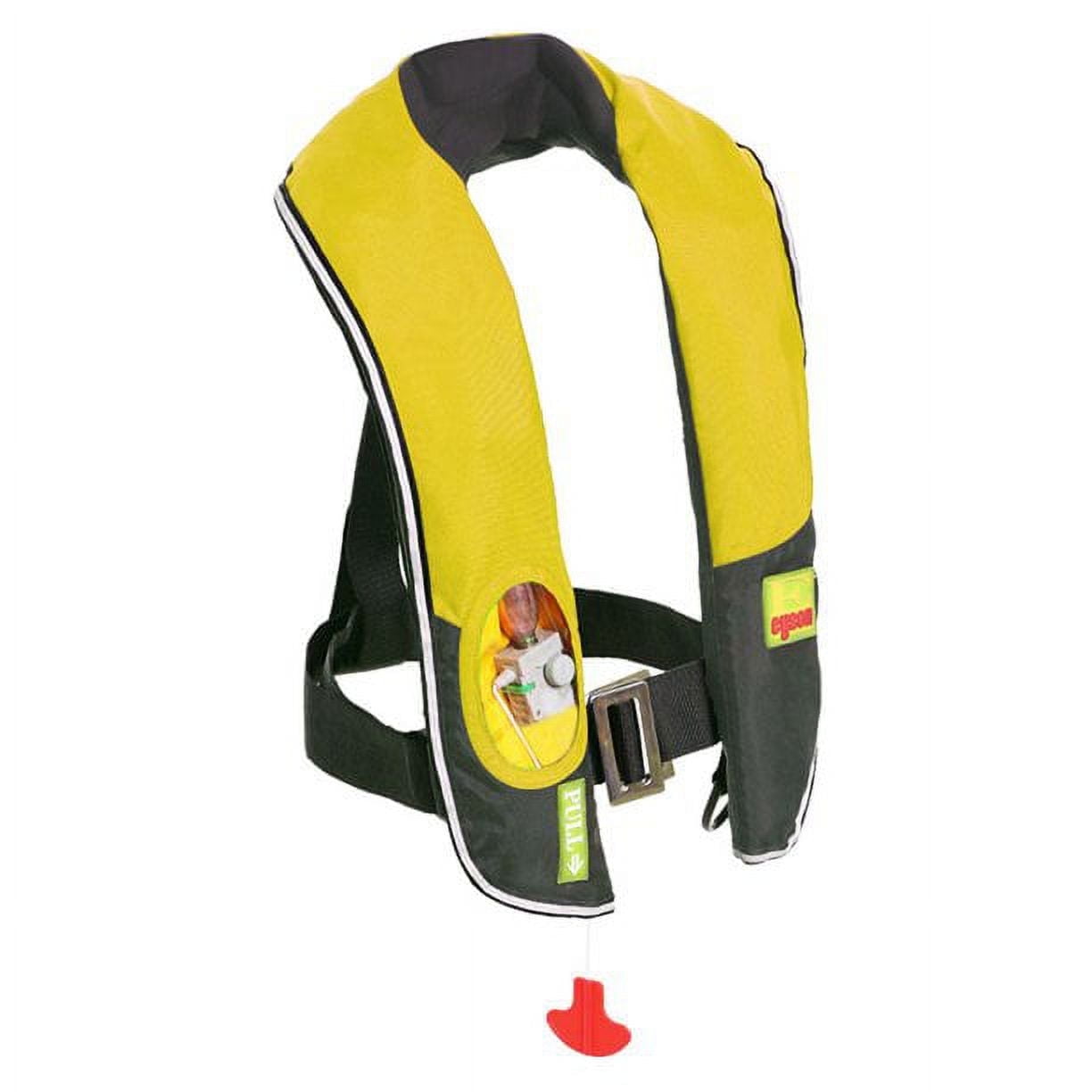 Top Safety Adult Life Jacket with Whistle - Auto Version Inflatable ...