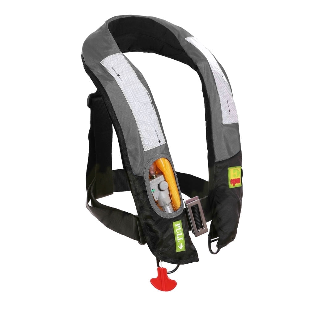 Universal Self-Inflating Adult Life Jacket with Whistle for Boating ...