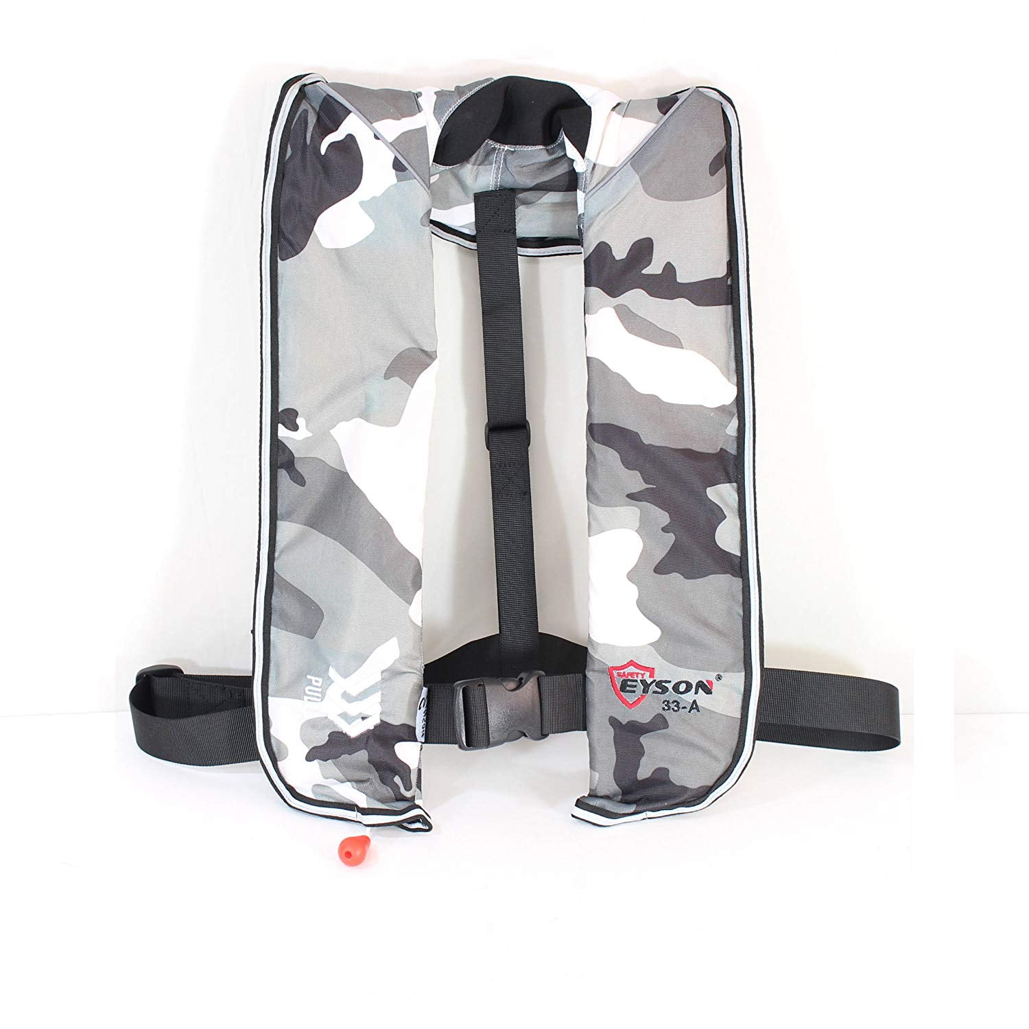 Top Safety Adult Life Jacket with Whistle - Manual Version Inflatable ...