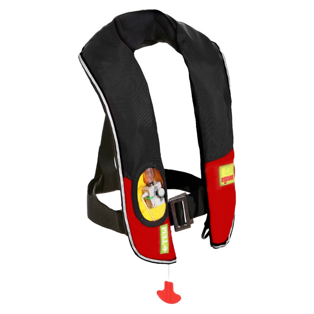 Top Safety Adult Life Jacket with Whistle - Manual Version Inflatable ...