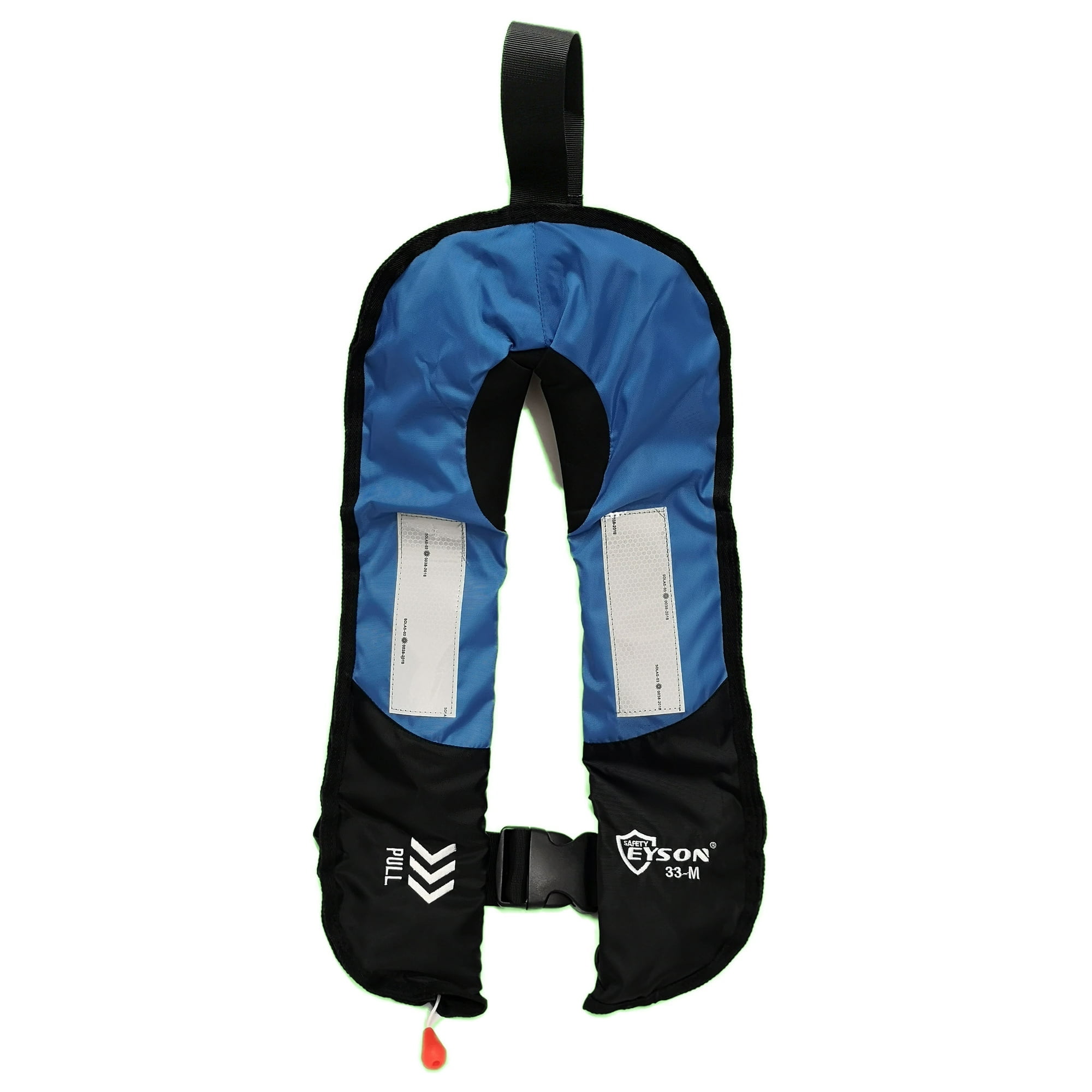 Top Safety Adult Life Jacket with Whistle - Manual Version Inflatable ...